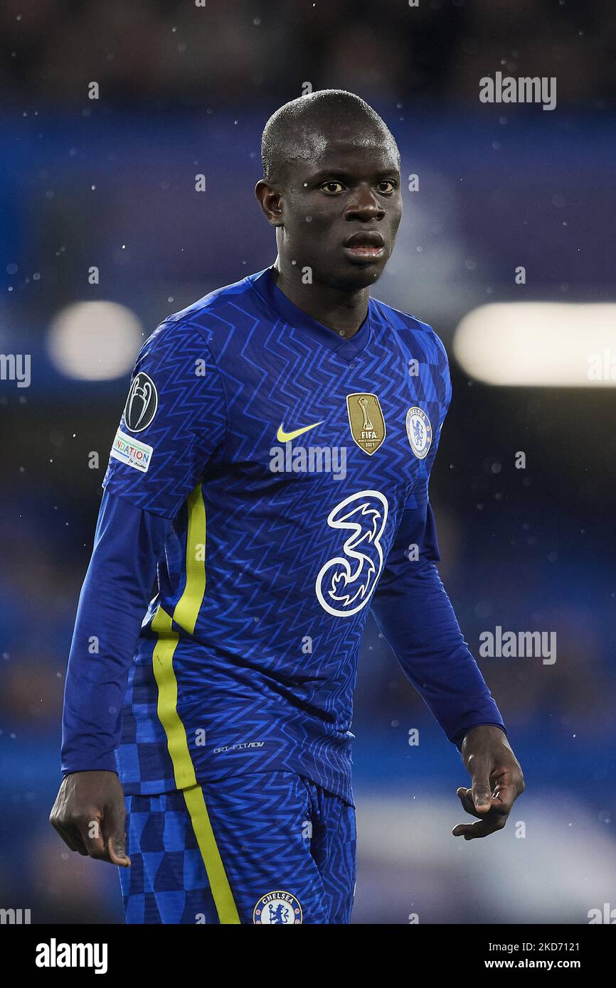 N'Golo Kante of Chelsea during the UEFA Champions League Quarter Final ...