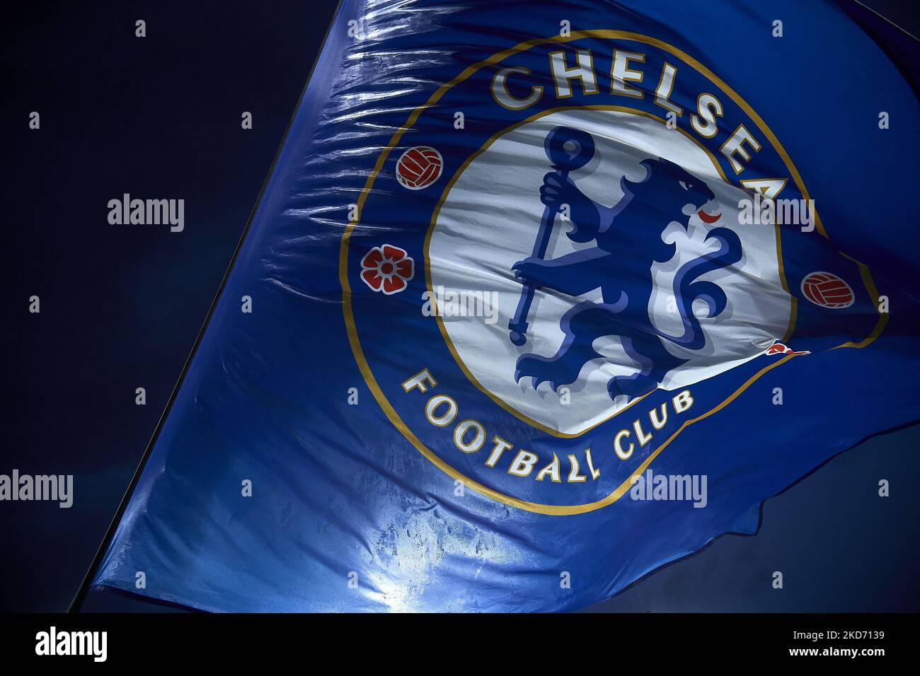 Chelsea flag stamford bridge hi-res stock photography and images - Alamy