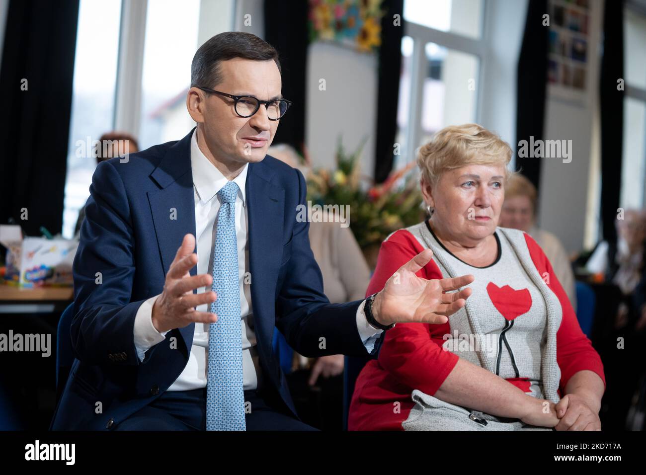 Polish Prime Minister Mateusz Morawiecki met with the seniors at Daily ...