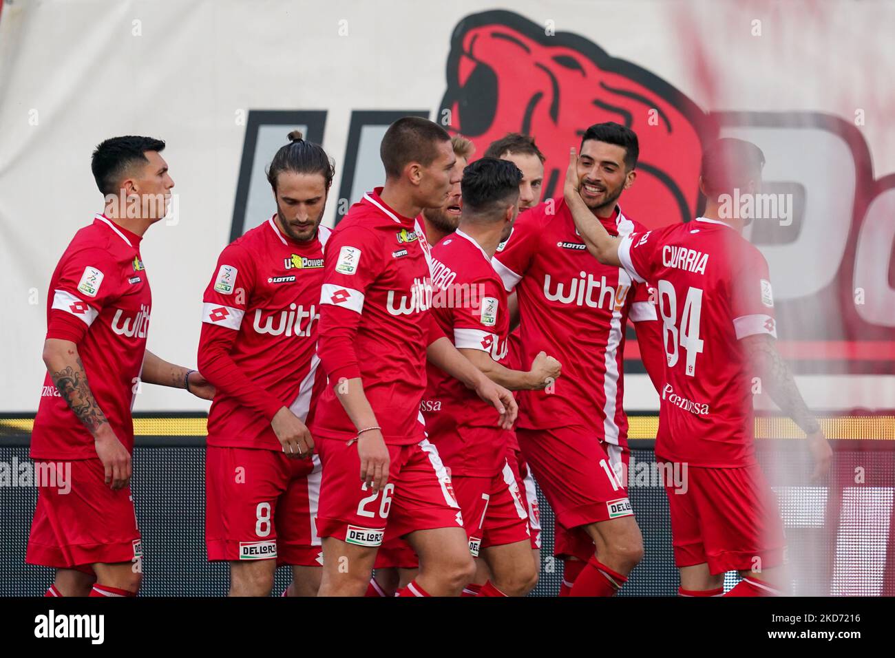 Ac Monza goal celebrate during AC Monza against Ascoli Calcio 1898 FC ...