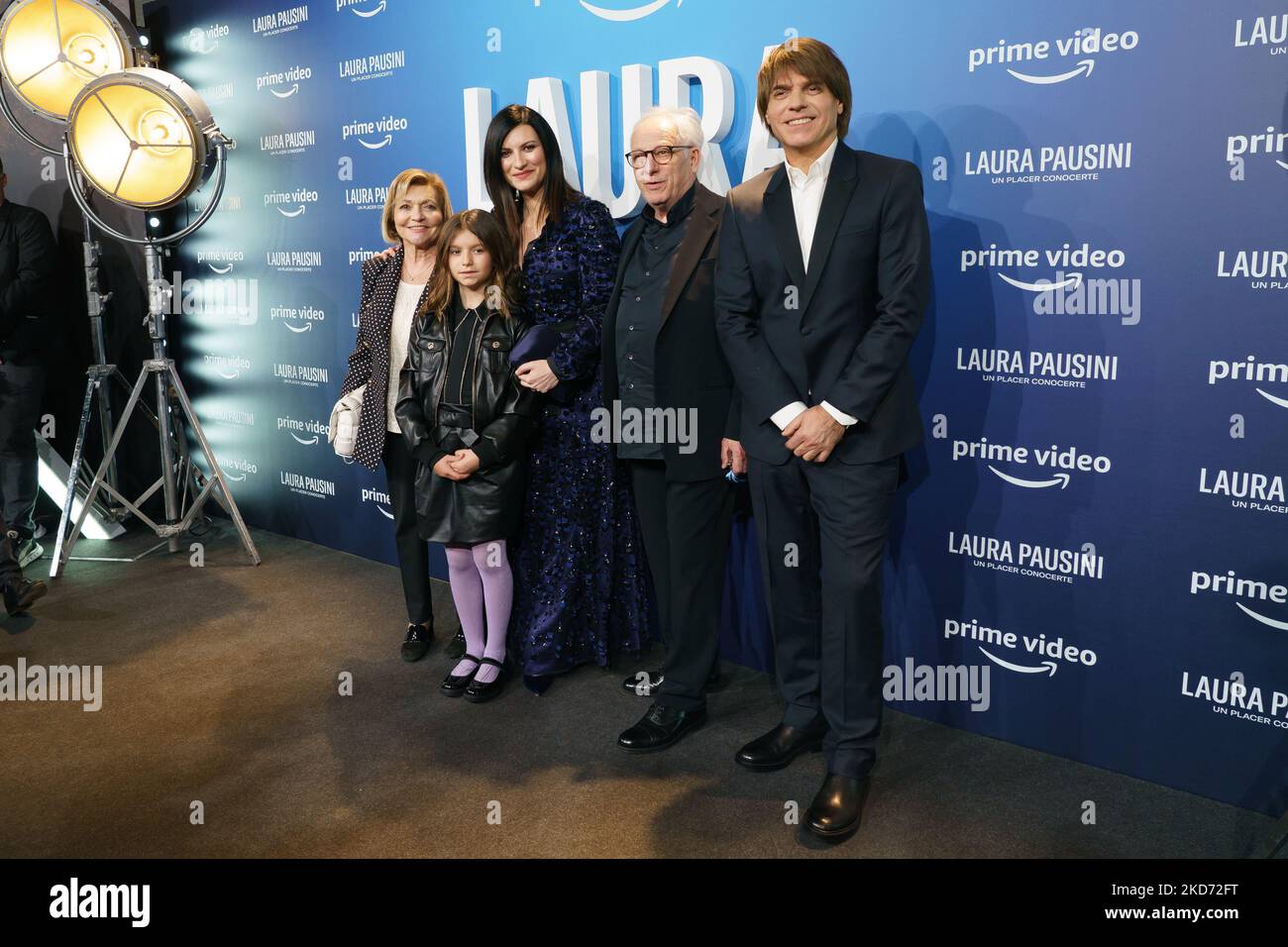 Italian singer Laura Pausini attends the photocall of the premiere "A ...