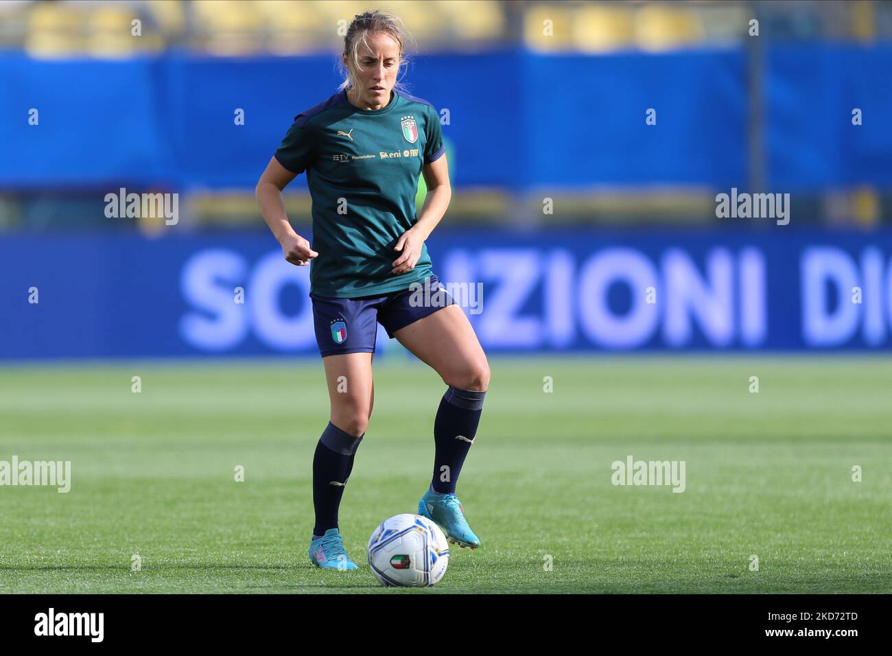 Valentina Cernoia of Italy in action during a training session at Ennio ...