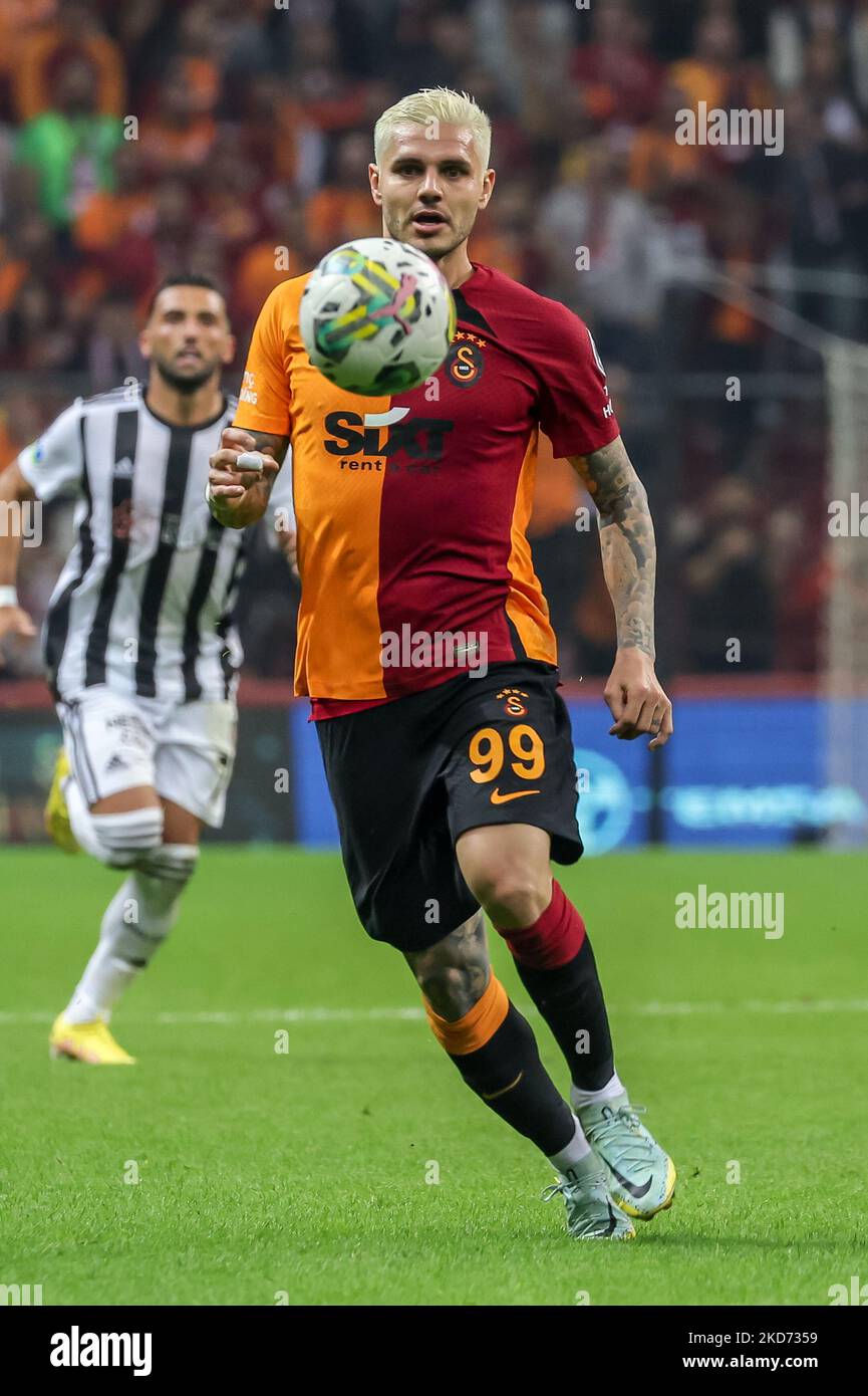 ISTANBUL, TURKEY - NOVEMBER 5: Mauro Icardi of Galatasaray during the ... ISTANBUL, TURKEY - NOVEMBER 5: Mauro Icardi of Galatasaray during the ...