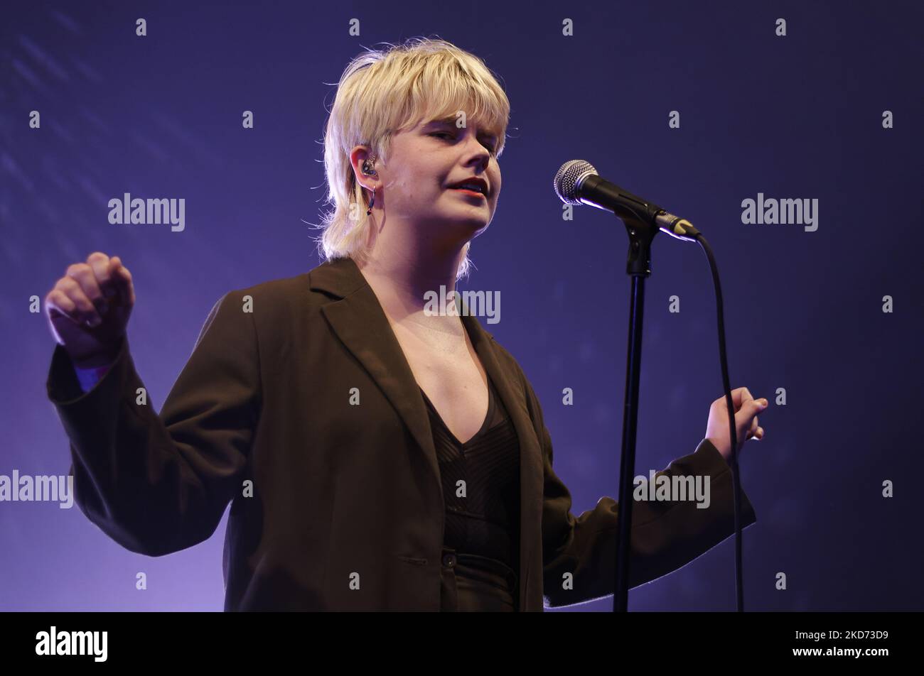 Singer Zaho de Sagazan Performs At CHORUS FESTIVAL in Boulogne ...