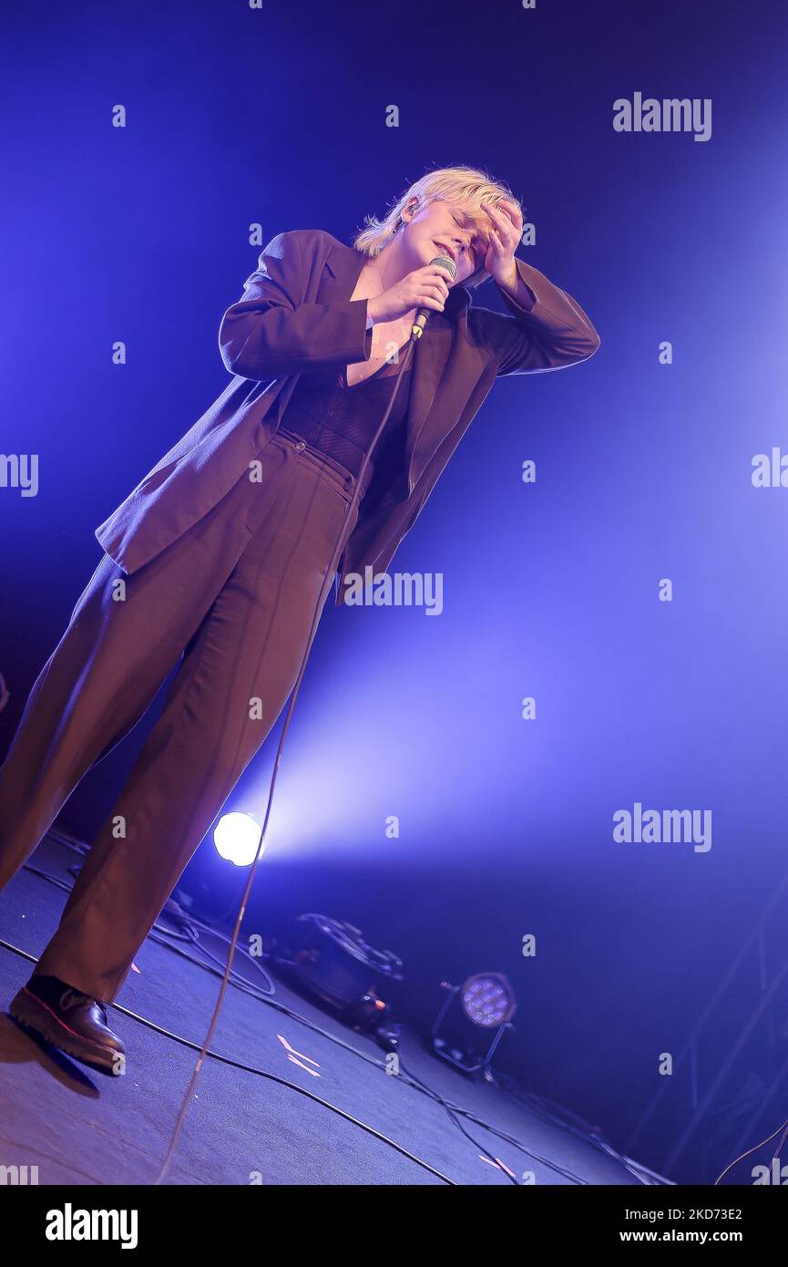 Singer Zaho de Sagazan Performs At CHORUS FESTIVAL in Boulogne ...