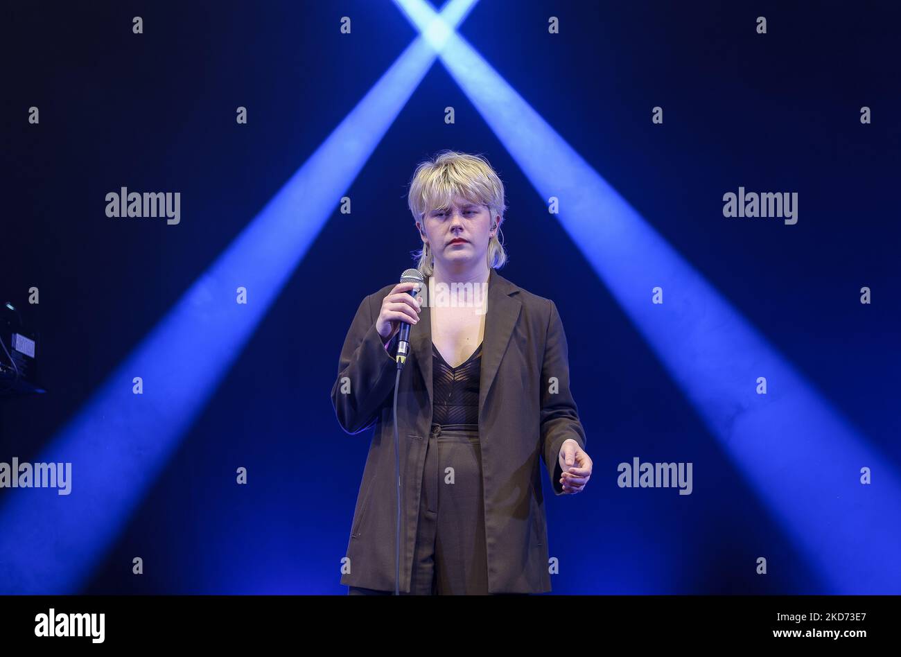 Singer Zaho de Sagazan Performs At CHORUS FESTIVAL in Boulogne ...