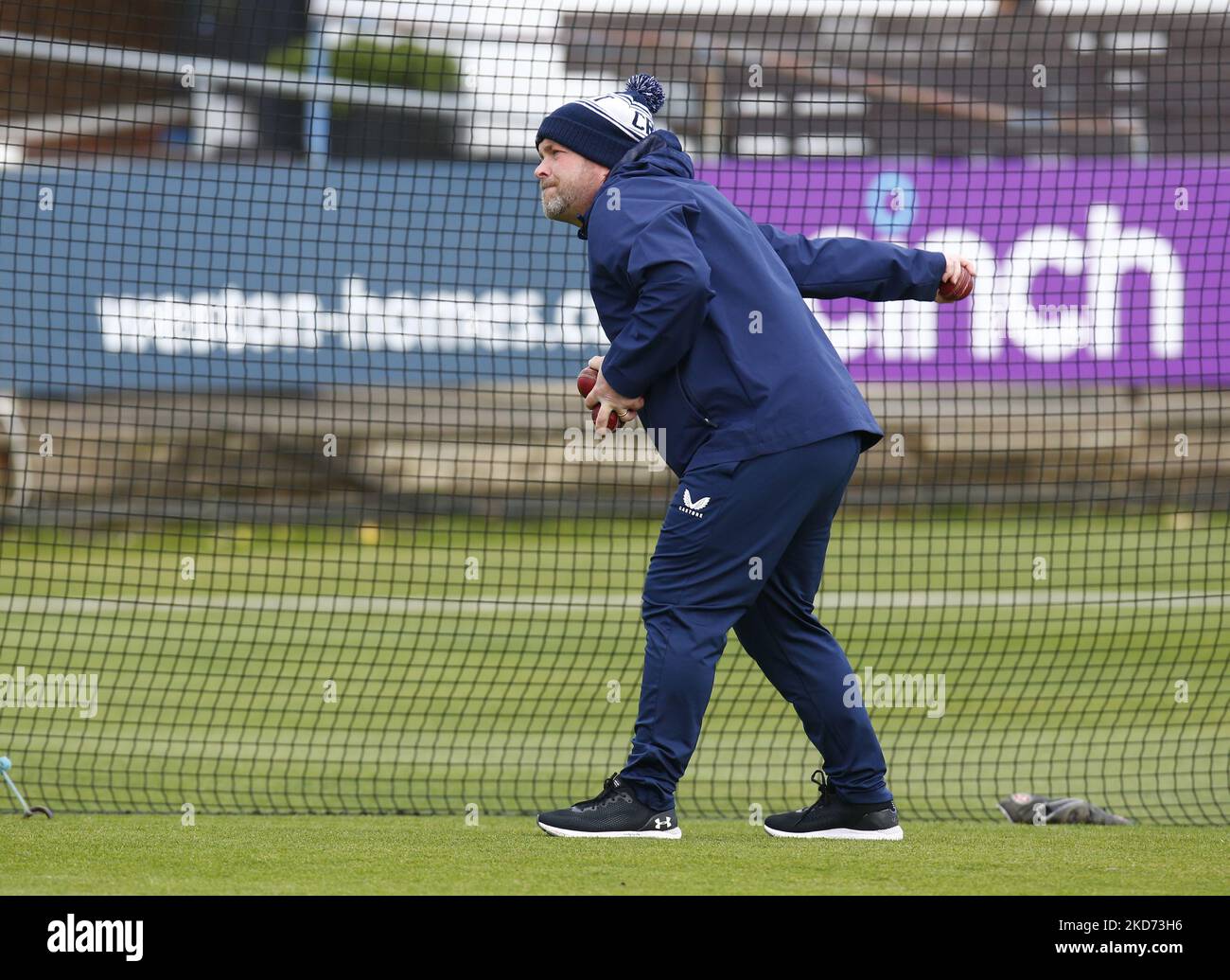 Matt Walker Coach of Kent CCC during County Championship - Division One ...