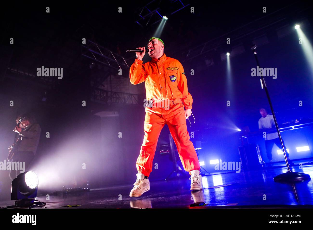 Italian singer Coez performs live at Alcatraz in Milano, Italy, on ...