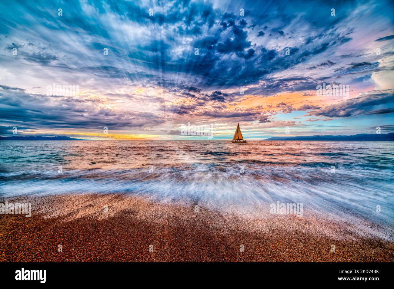 Landscape sail hi-res stock photography and images - Alamy