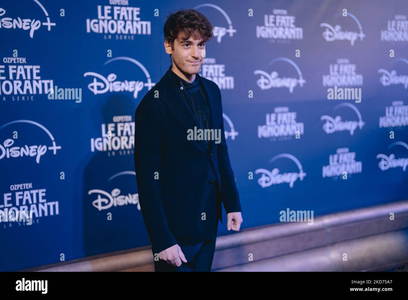 Federico Cesari attends the red carpet of the tv series "Le Fate ...