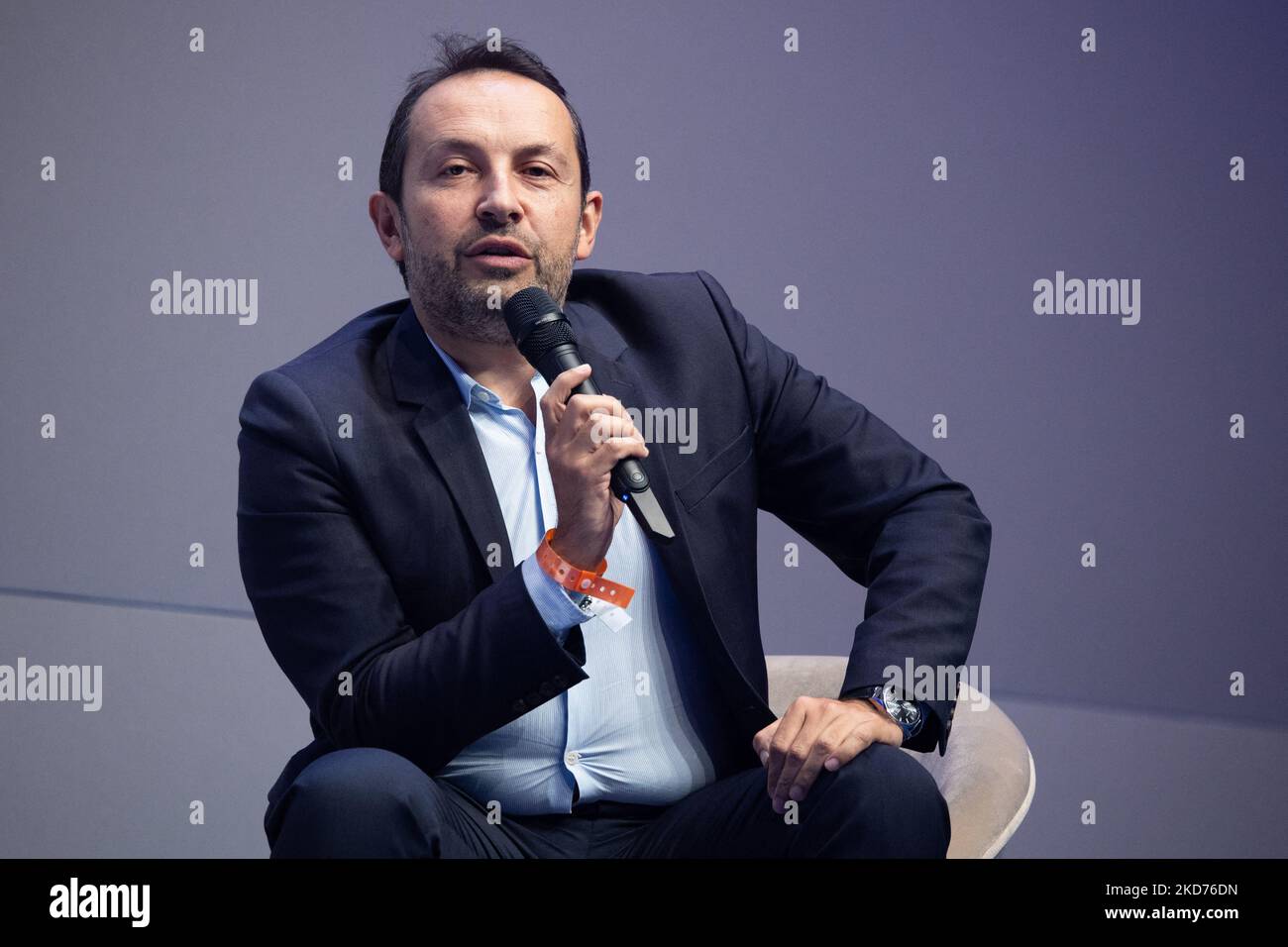 French Rassemblement National (RN) deputy Sebastien Chenu attends the ...