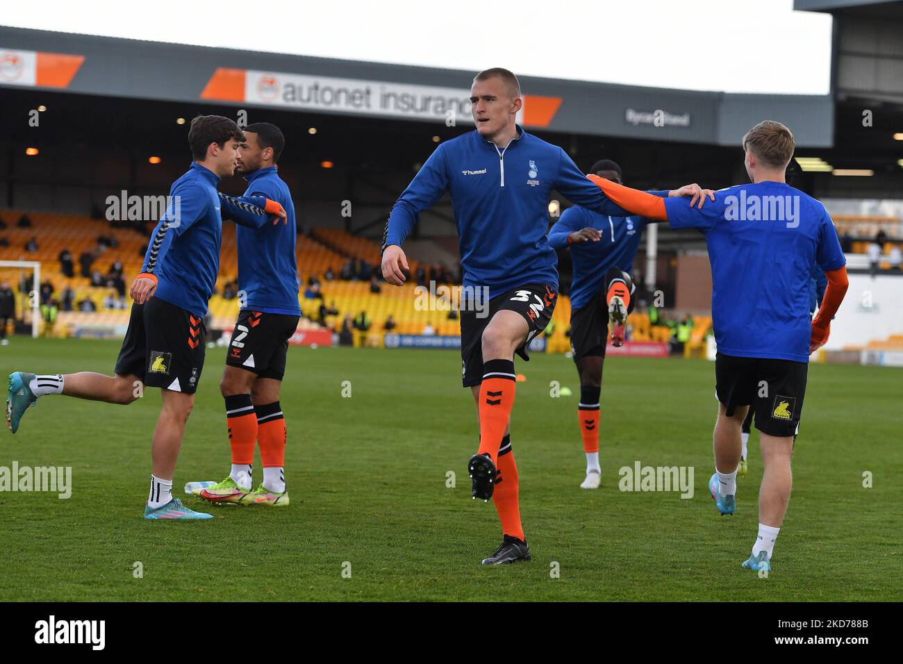 during the Sky Bet League 2 match between Port Vale and Oldham Athletic ...