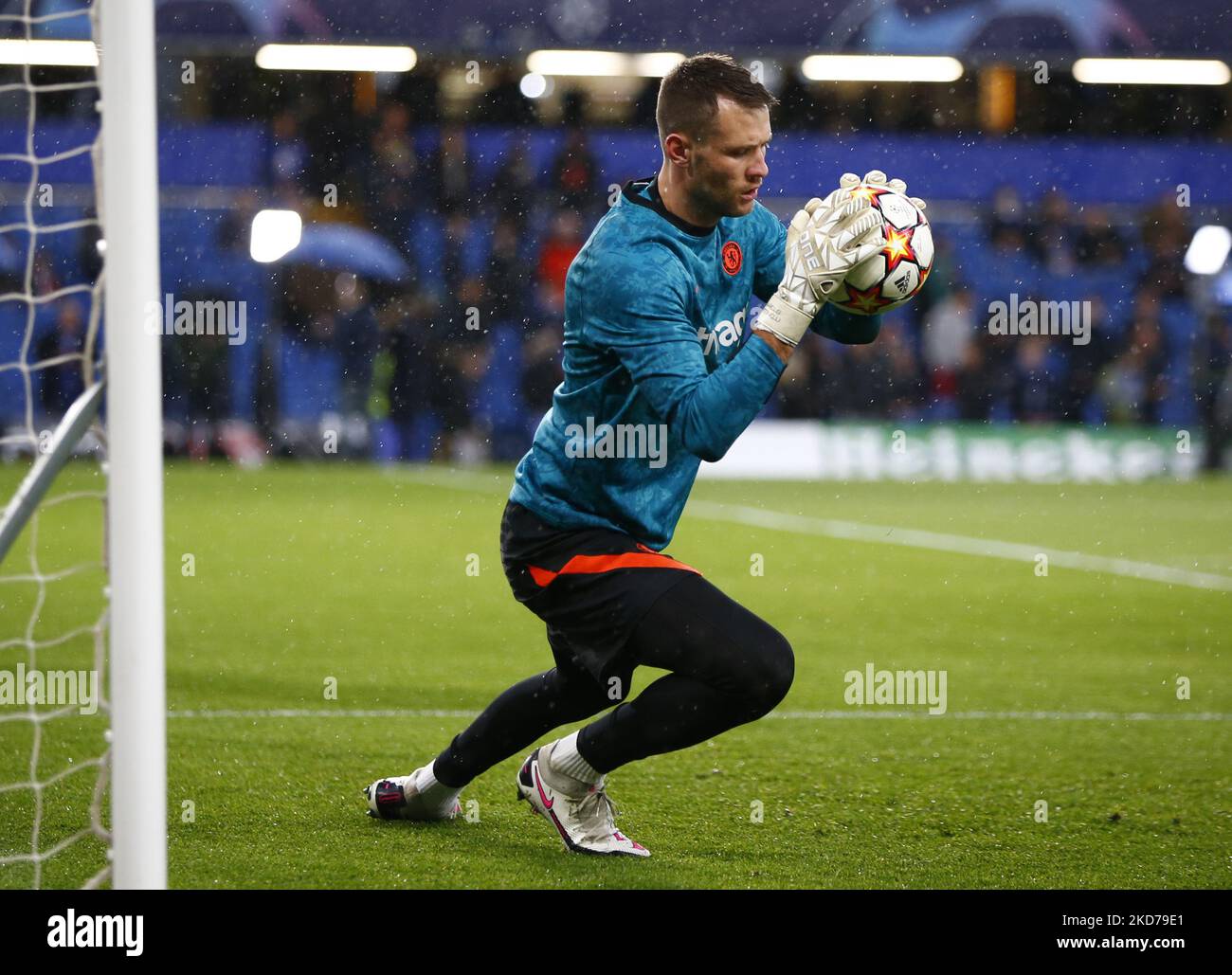 Chelsea's Marcus Bettinelli w during Champions League Quarter-Final ...