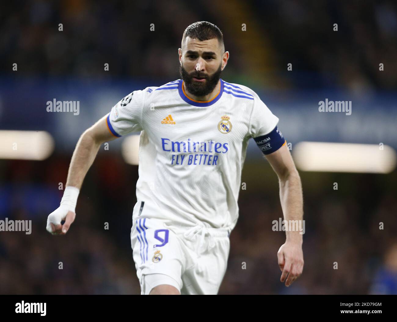 Karim Benzema of Real Madrid CF during Champions League Quarter-Final ...