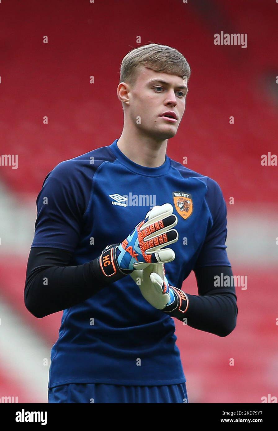 Hull City Goalkeeper Harvey Cartwright during the Sky Bet Championship ...