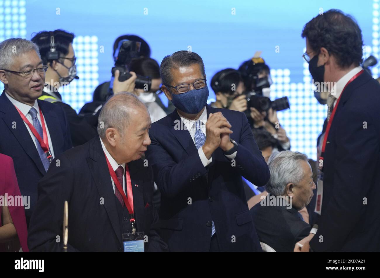 Hong Kong Financial Secretary Paul Chan Mo-po attends the Global ...