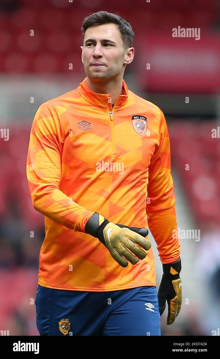 Hull City Goalkeeper Nathan Baxter during the Sky Bet Championship ...