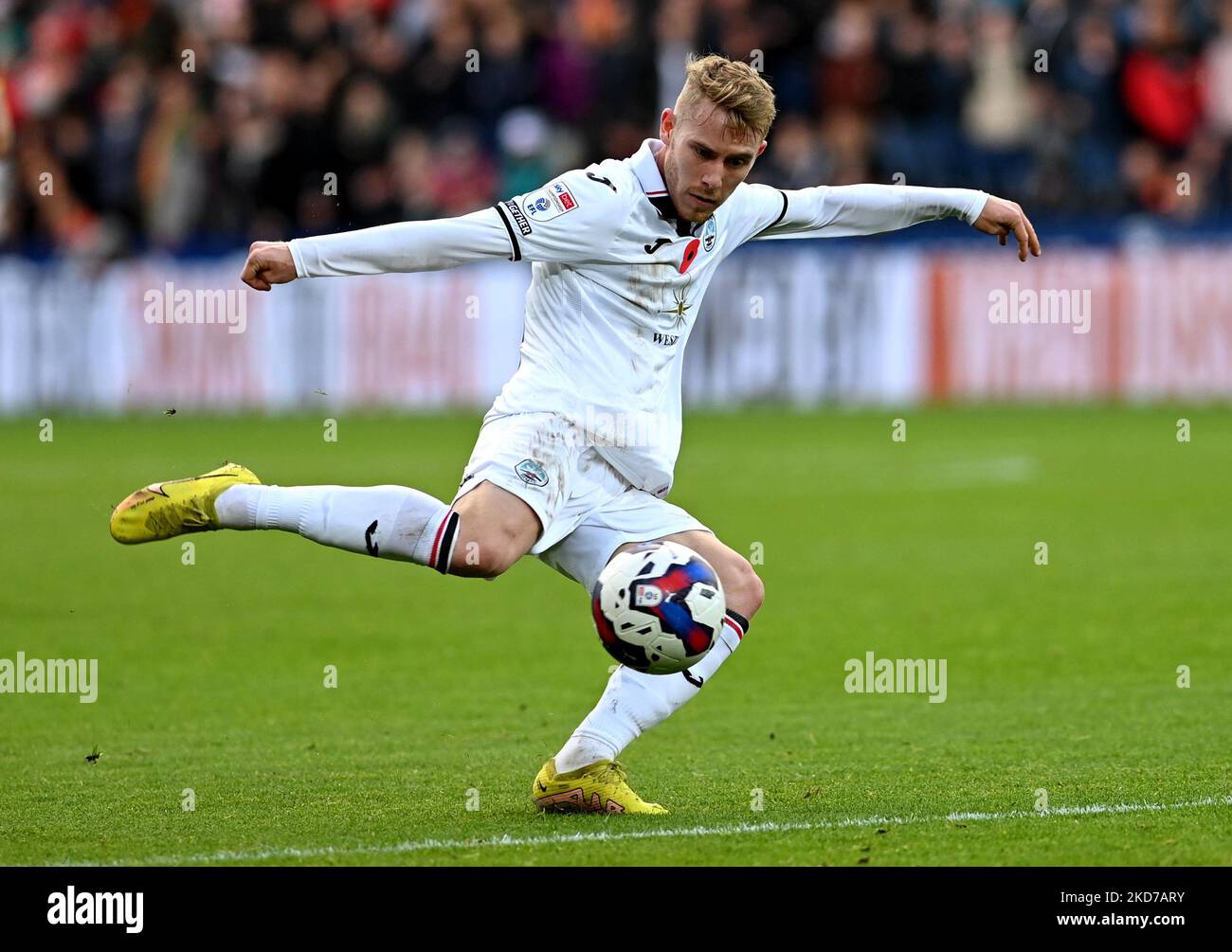 Swansea City's Oli Cooper during the Sky Bet Championship match at ...