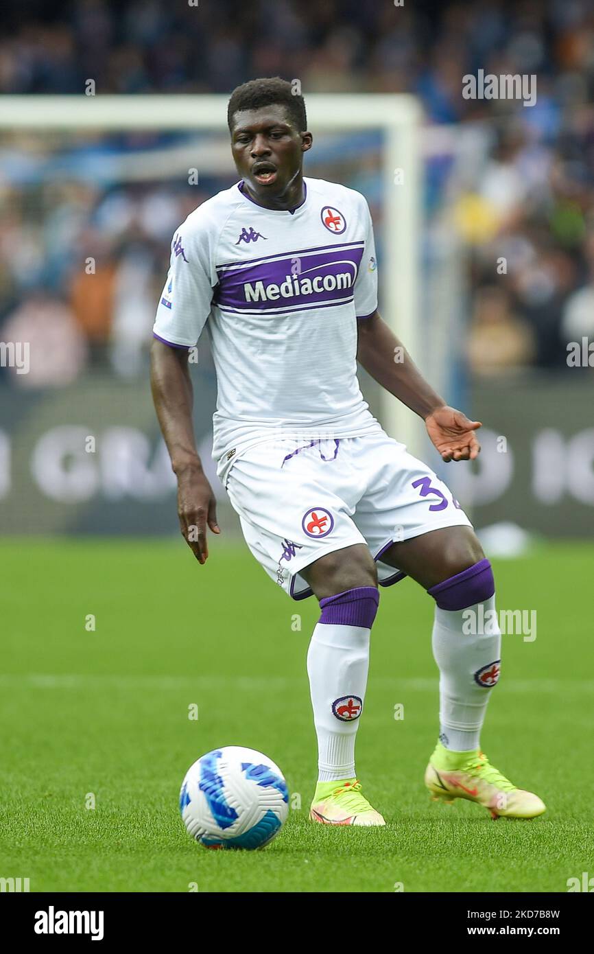 Alfred Duncan of ACF Fiorentina during the Serie A match between SSC ...
