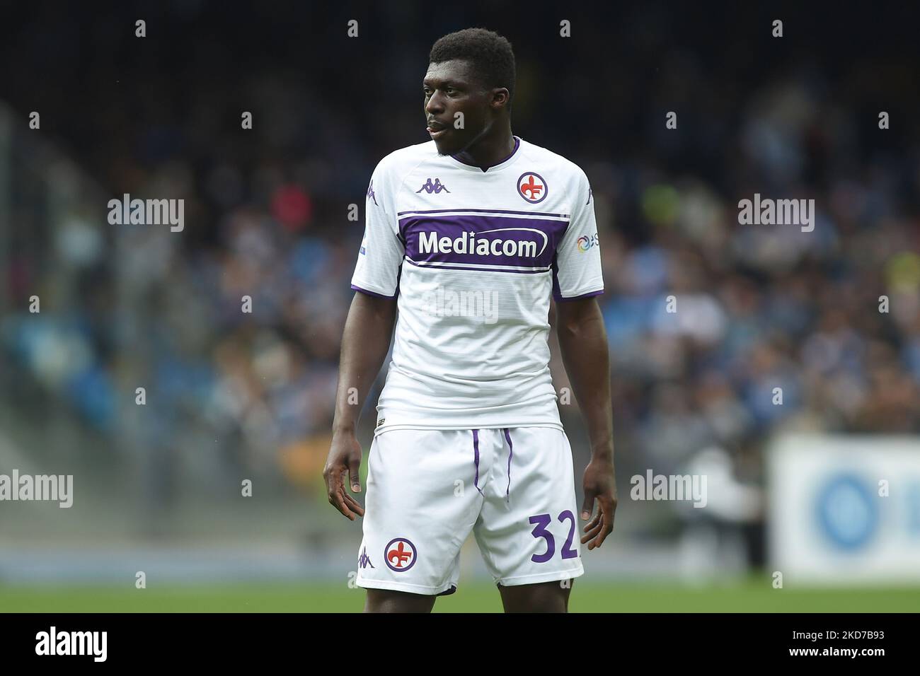 Alfred Duncan of ACF Fiorentina during the Serie A match between SSC ...