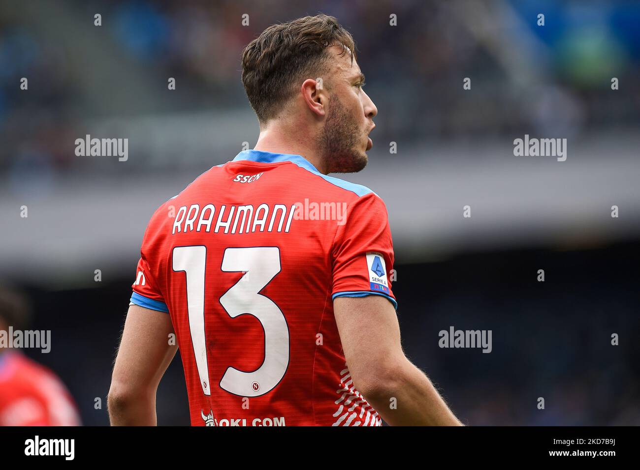 Amir Rrahmani of SSC Napoli during the Serie A match between SSC Napoli ...