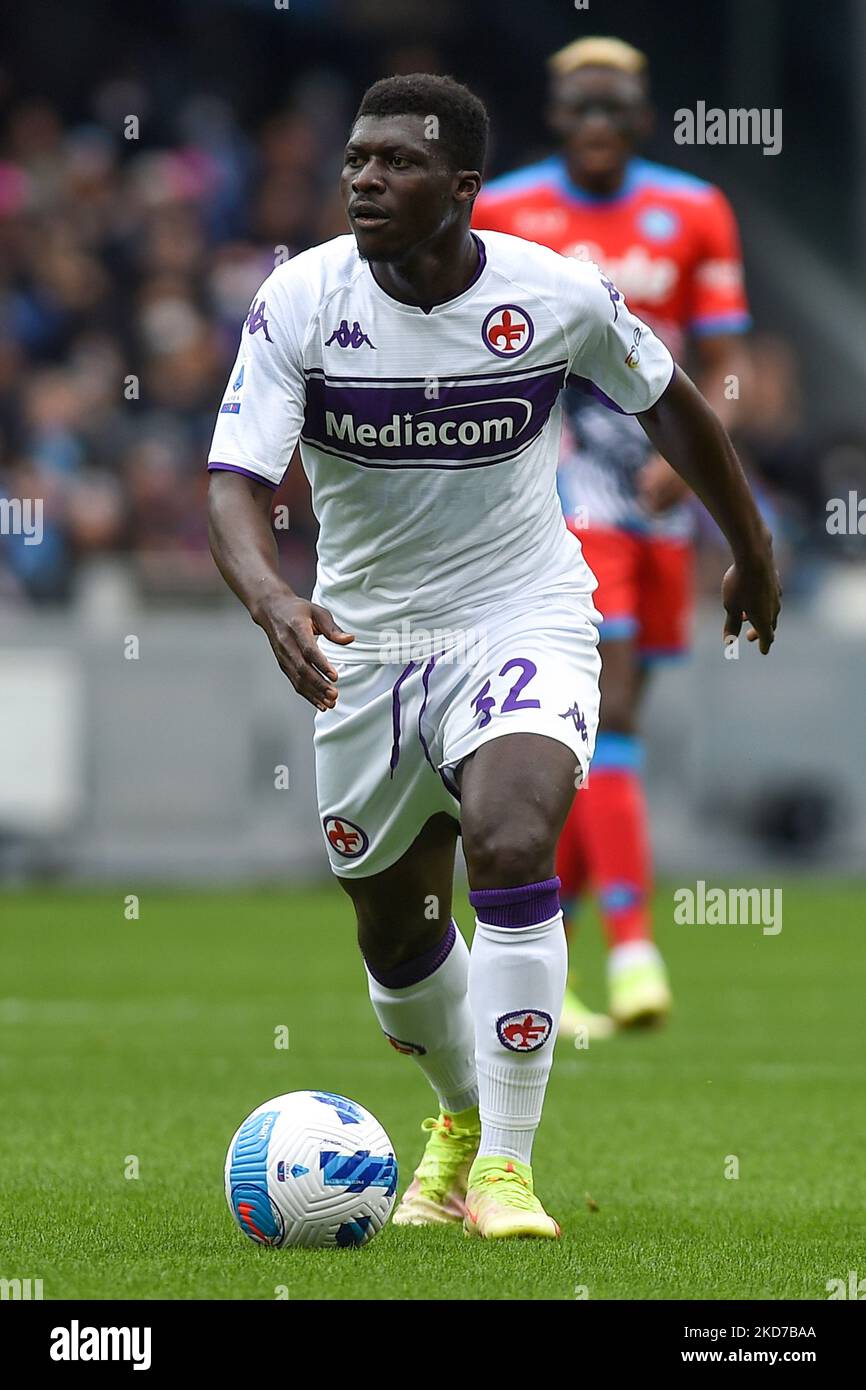 Alfred Duncan of ACF Fiorentina during the Serie A match between SSC ...
