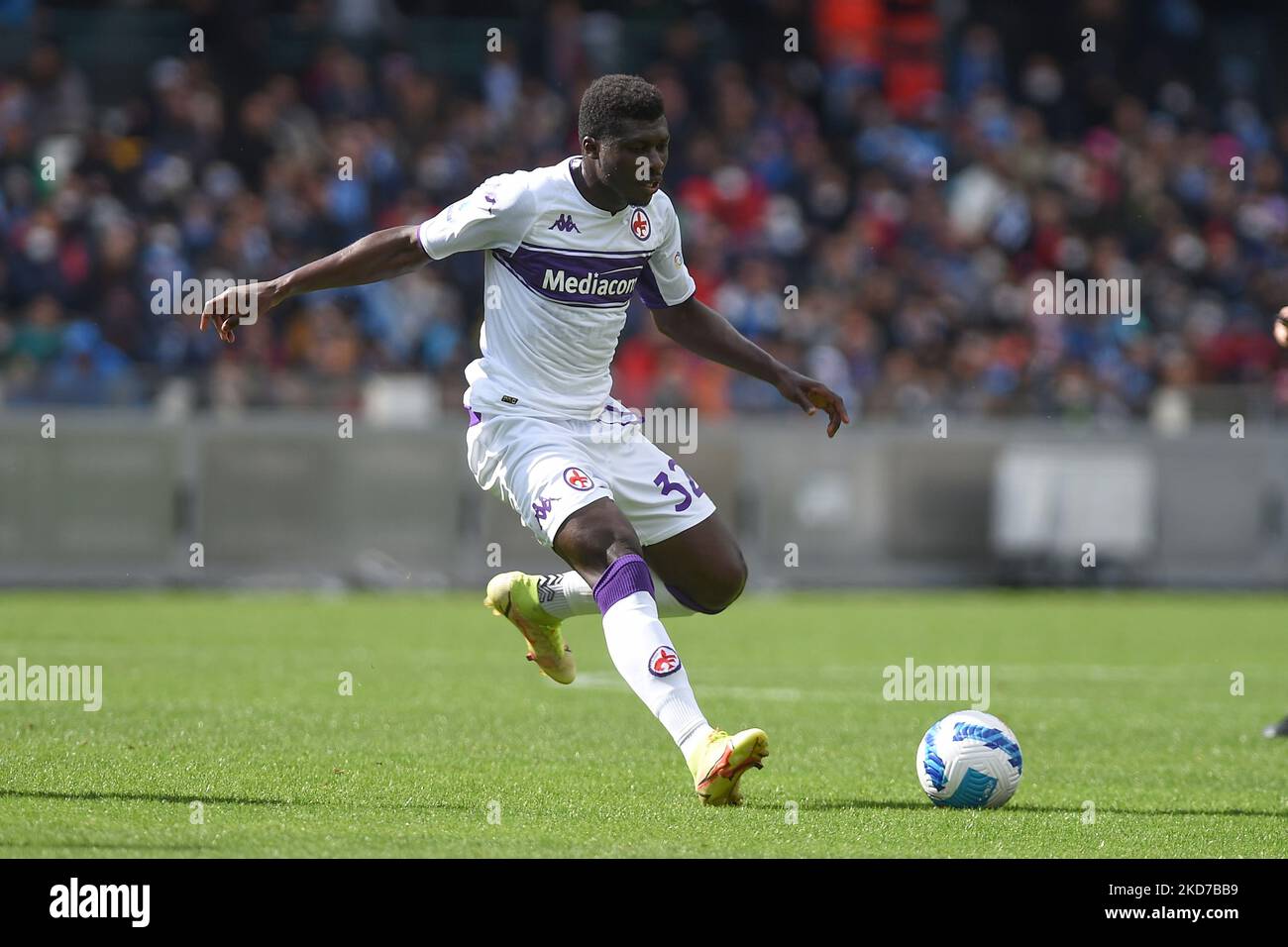 Alfred Duncan of ACF Fiorentina during the Serie A match between SSC ...