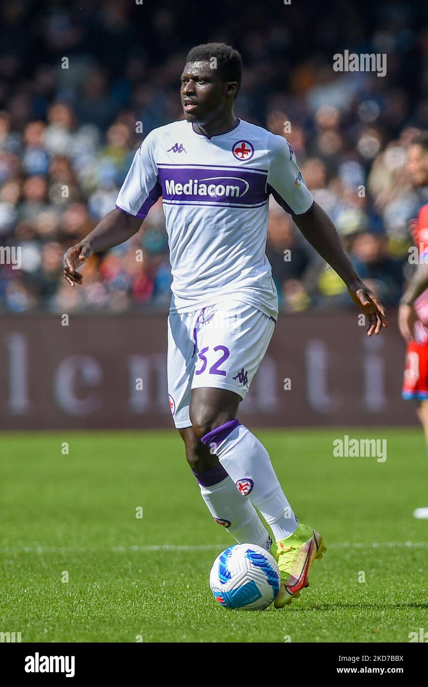 Alfred Duncan of ACF Fiorentina during the Serie A match between SSC ...