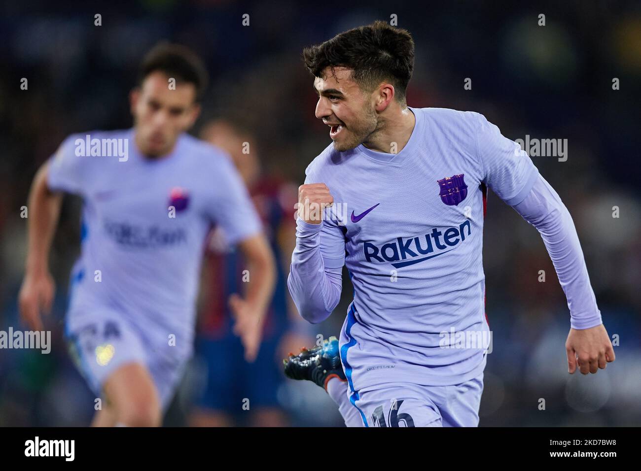 Pedri celebrates goal spain hi-res stock photography and images - Alamy