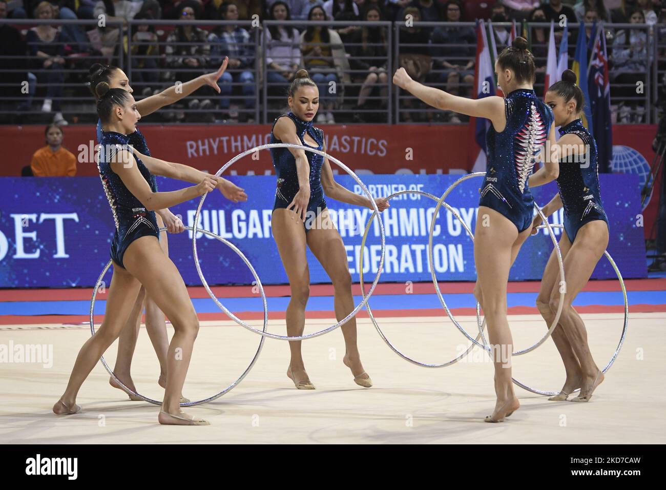 Bulgarian National Team performs at Rhytmic Gymnastics World Cup 2022 ...