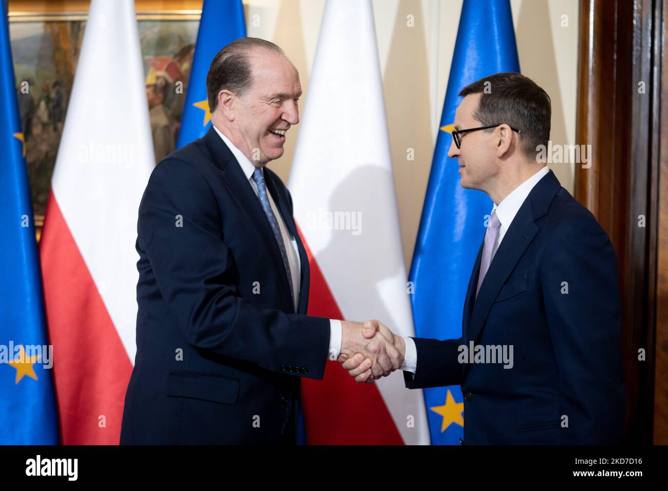 World Bank Group president David Malpass meets Polish Prime Minister ...