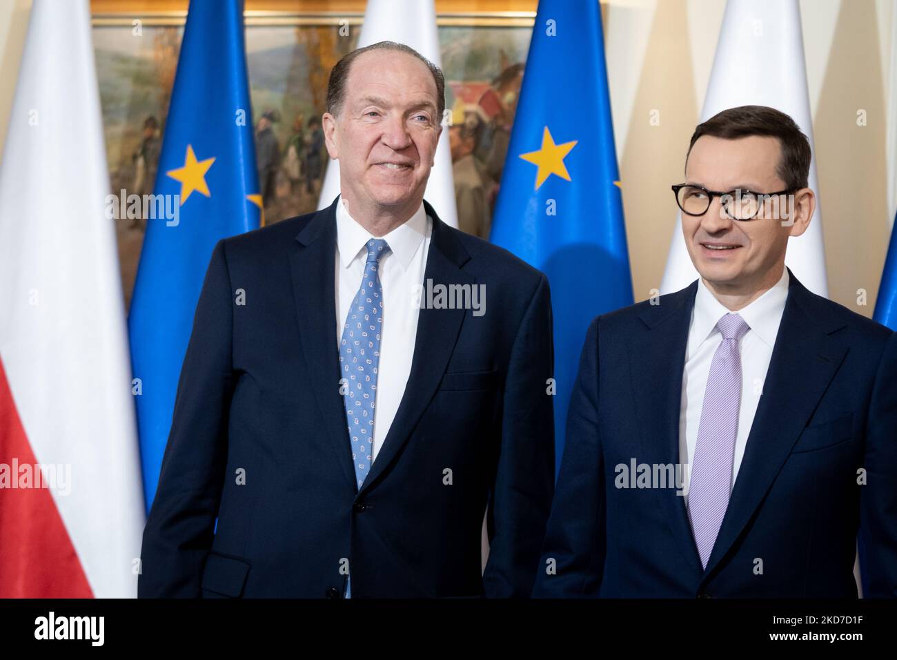 World Bank Group president David Malpass meets Polish Prime Minister ...