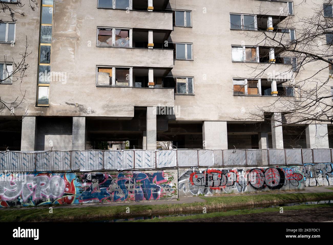 Abandoned russian compound hi-res stock photography and images - Alamy