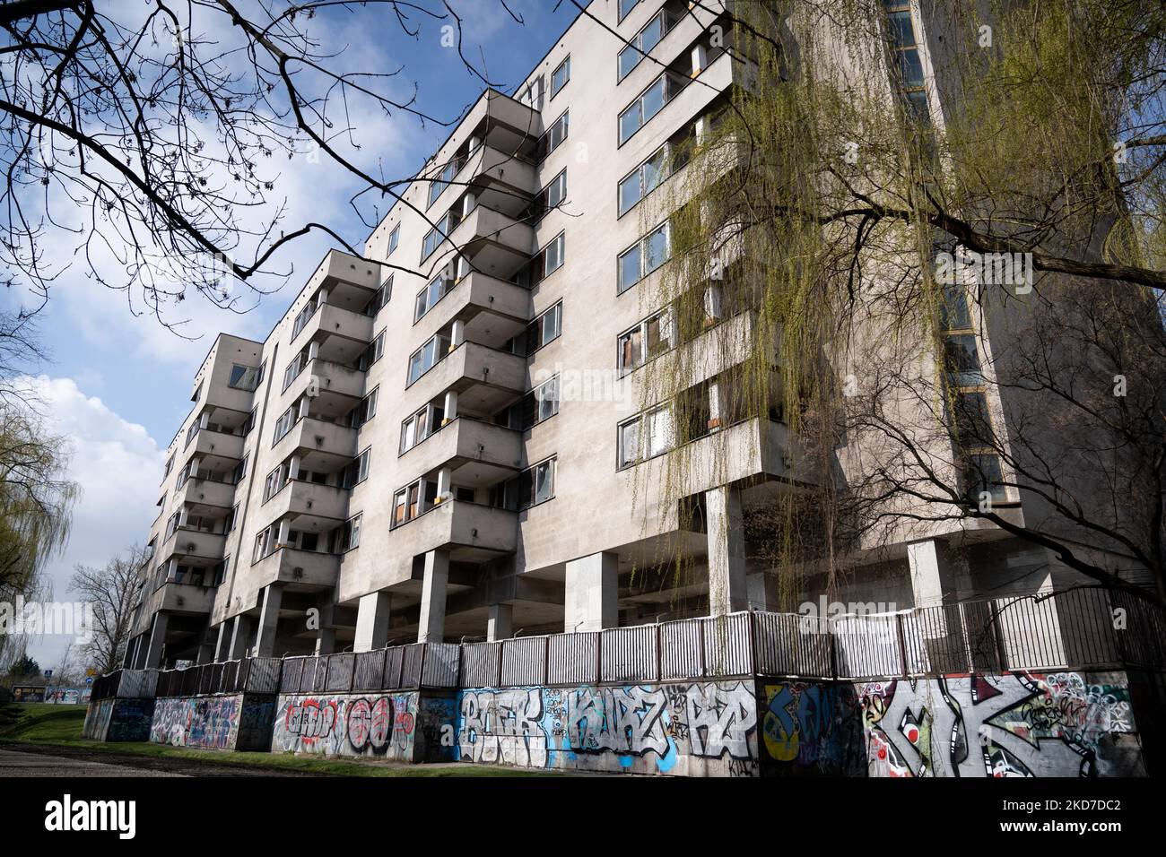 Russian owned real estate complex in warsaw hi-res stock photography ...