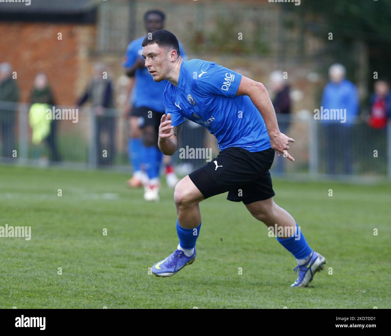 Dylan Gavin (on loan from Charlton Athletic) of Billericay Townduring ...