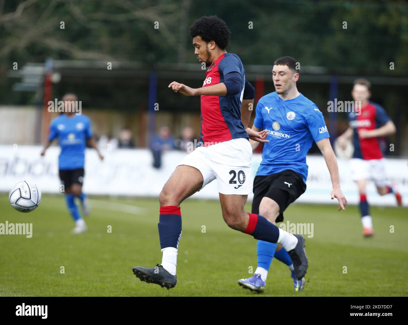 Imran Uche of Hampton and Richmond Borough during National League South ...