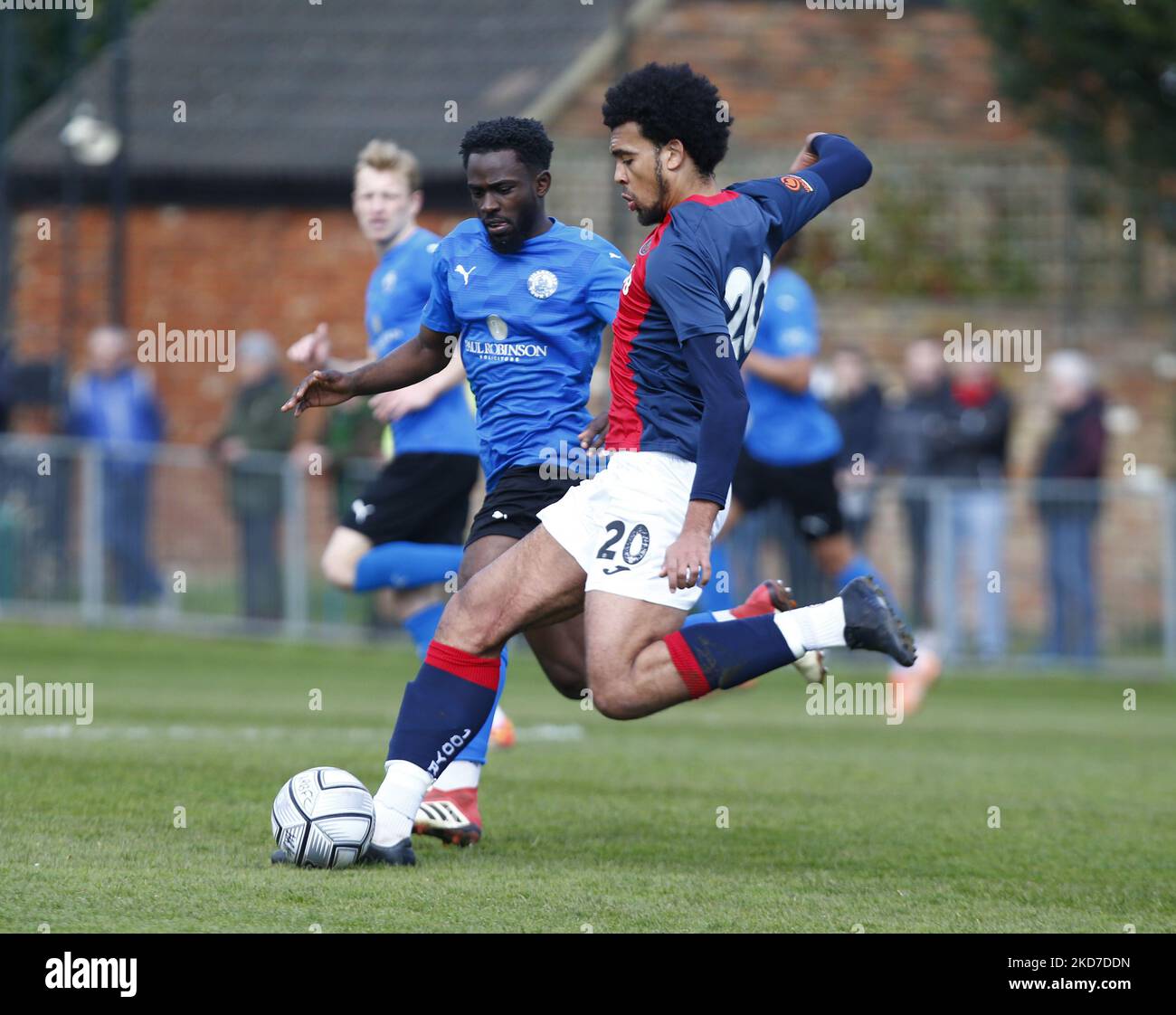 Imran Uche of Hampton and Richmond Borough during National League South ...
