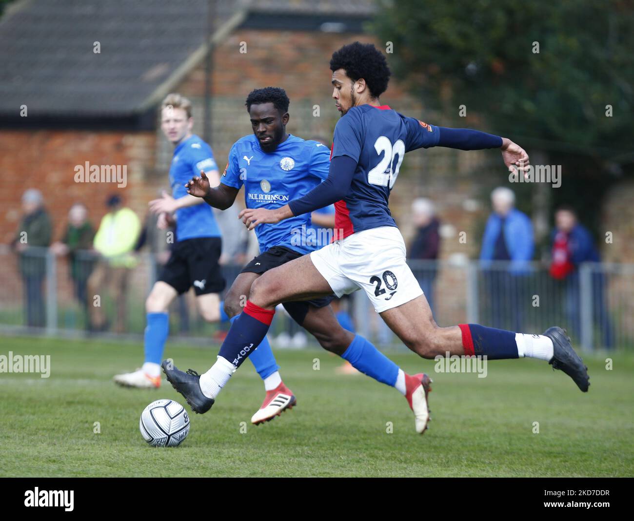 Imran Uche of Hampton and Richmond Borough during National League South ...