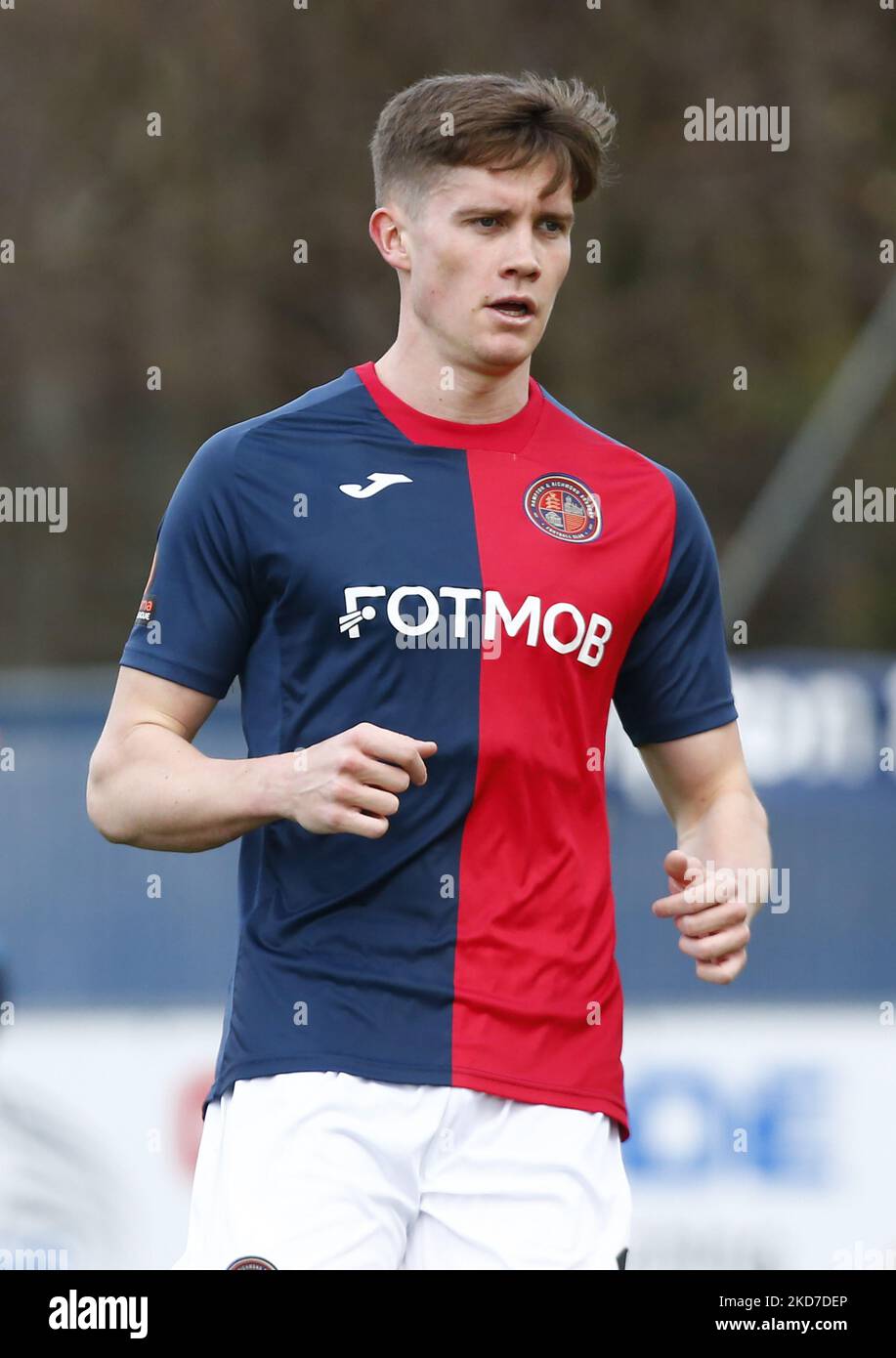 Lucas Ness of Hampton and Richmond Borough during National League South ...