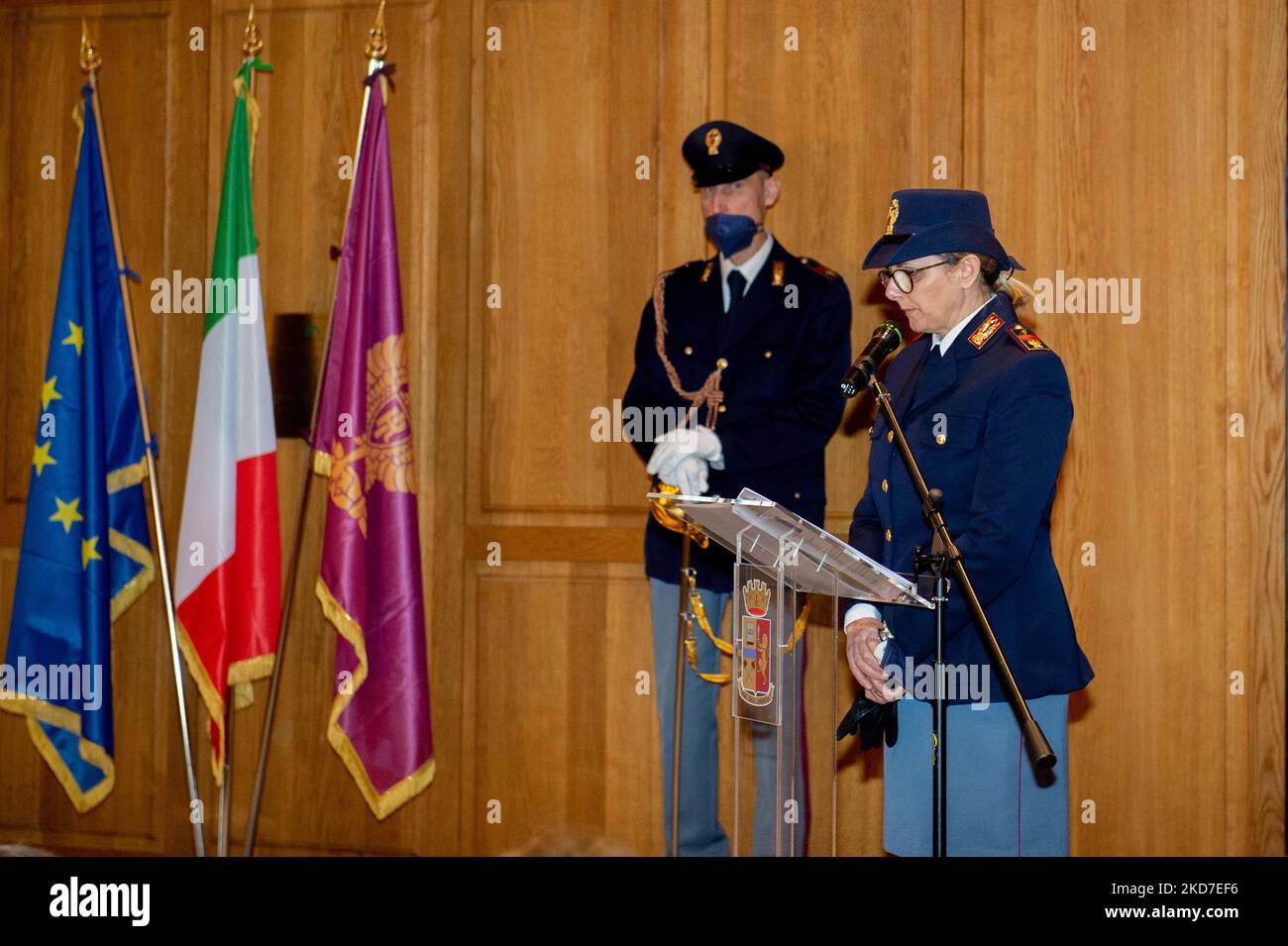 The 170th anniversary of the Italian Police Force in Rieti, on 12 April ...
