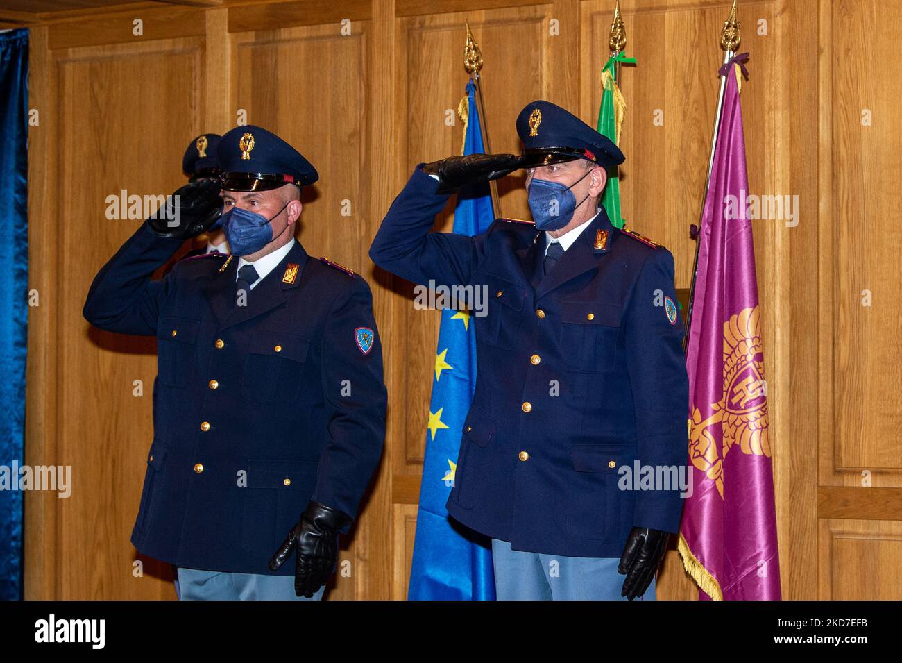 The 170th anniversary of the Italian Police Force in Rieti, on 12 April ...
