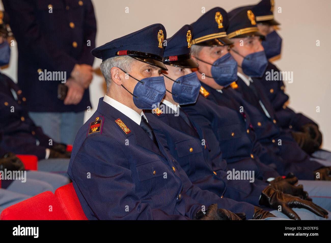 The 170th anniversary of the Italian Police Force in Rieti, on 12 April ...