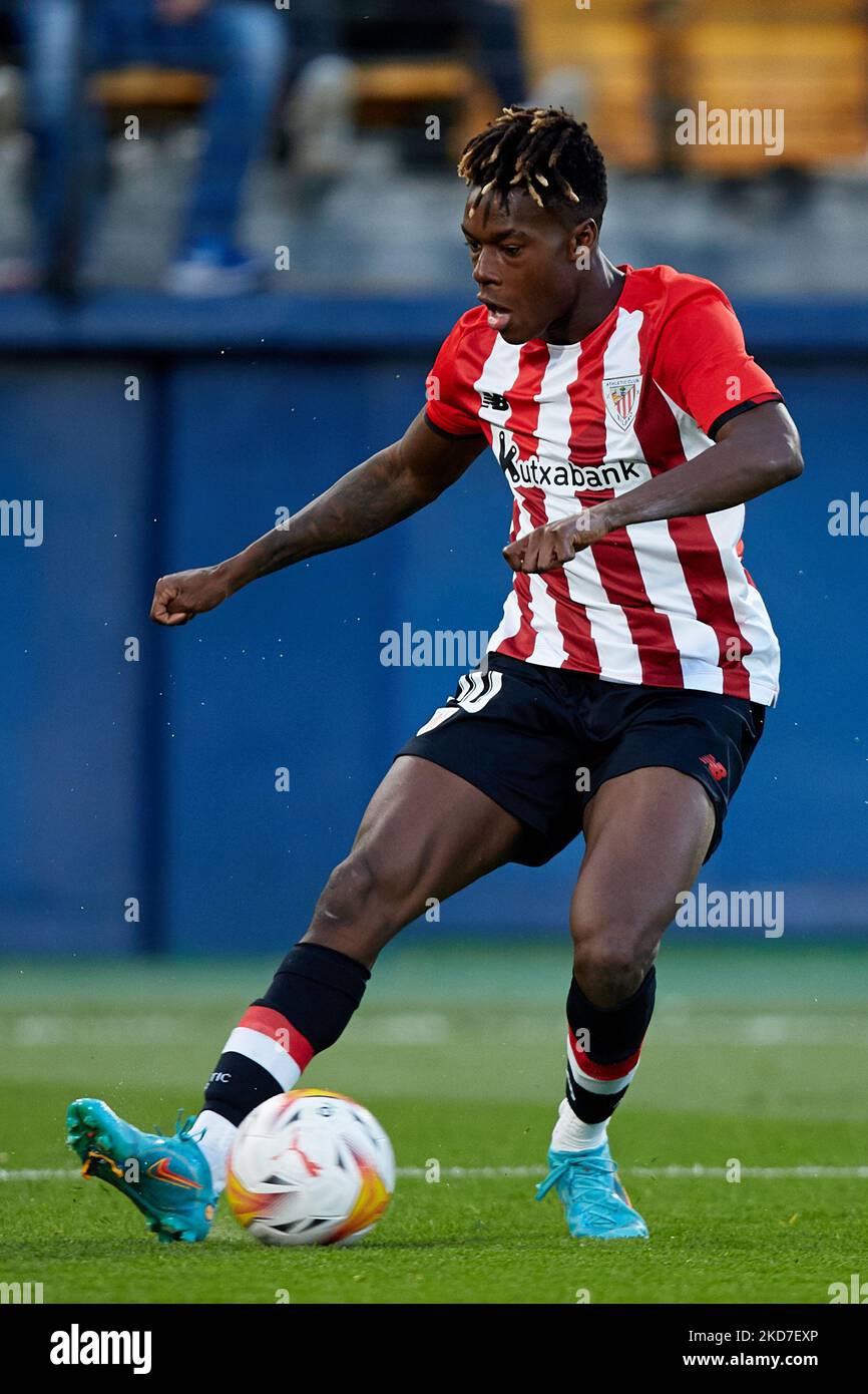Williams Jr of Athletic Club in action during the La Liga Santander ...