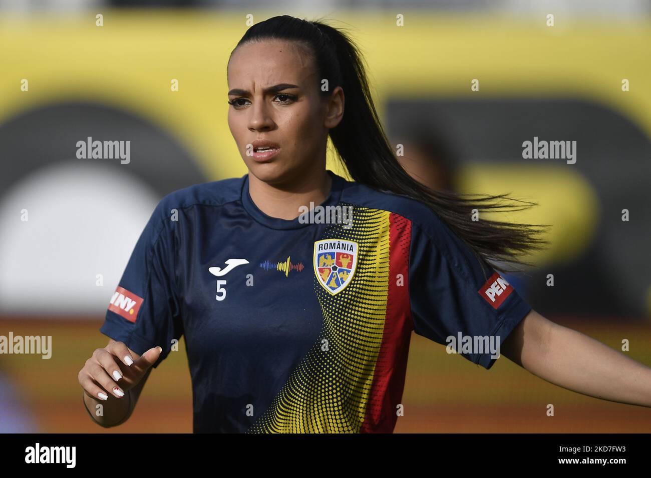 Teodora Meluta in action during the FIFA Women's World Cup 2023 ...