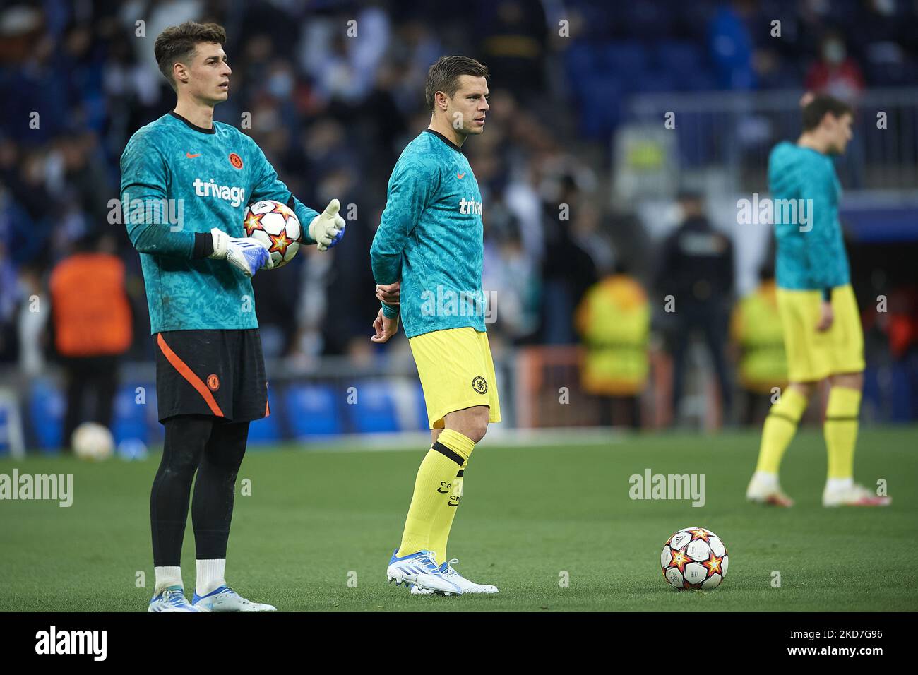 Kepa arrizabalaga real madrid 12 april hi-res stock photography and ...