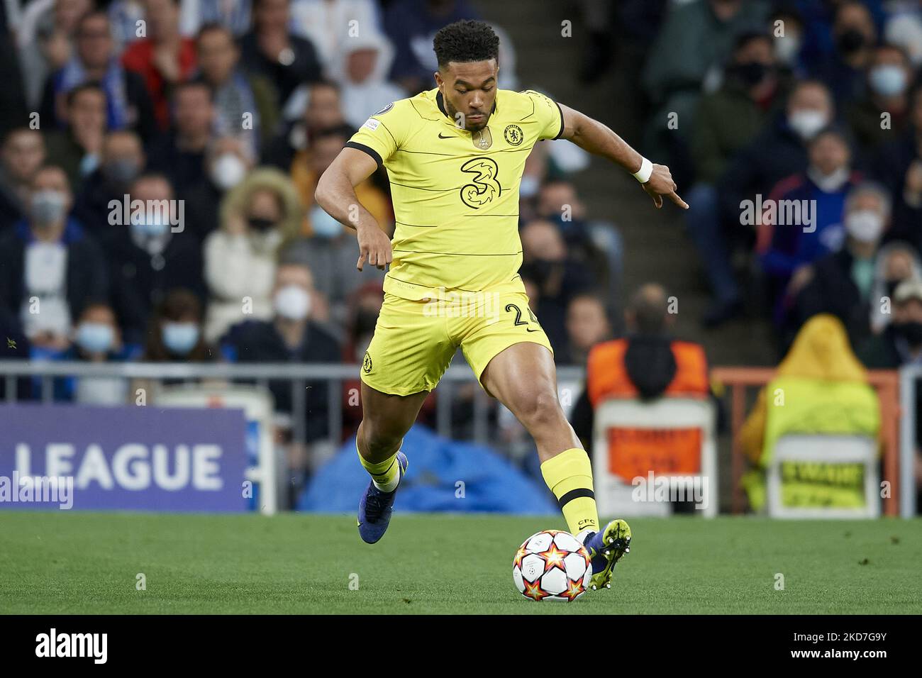 Reece James of Chelsea during the UEFA Champions League Quarter Final ...