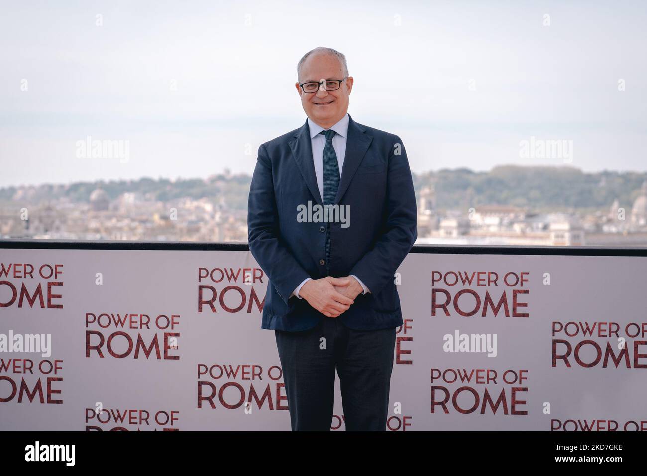 The Mayor of Rome Roberto Gualtieri attends the photocall of the movie ...