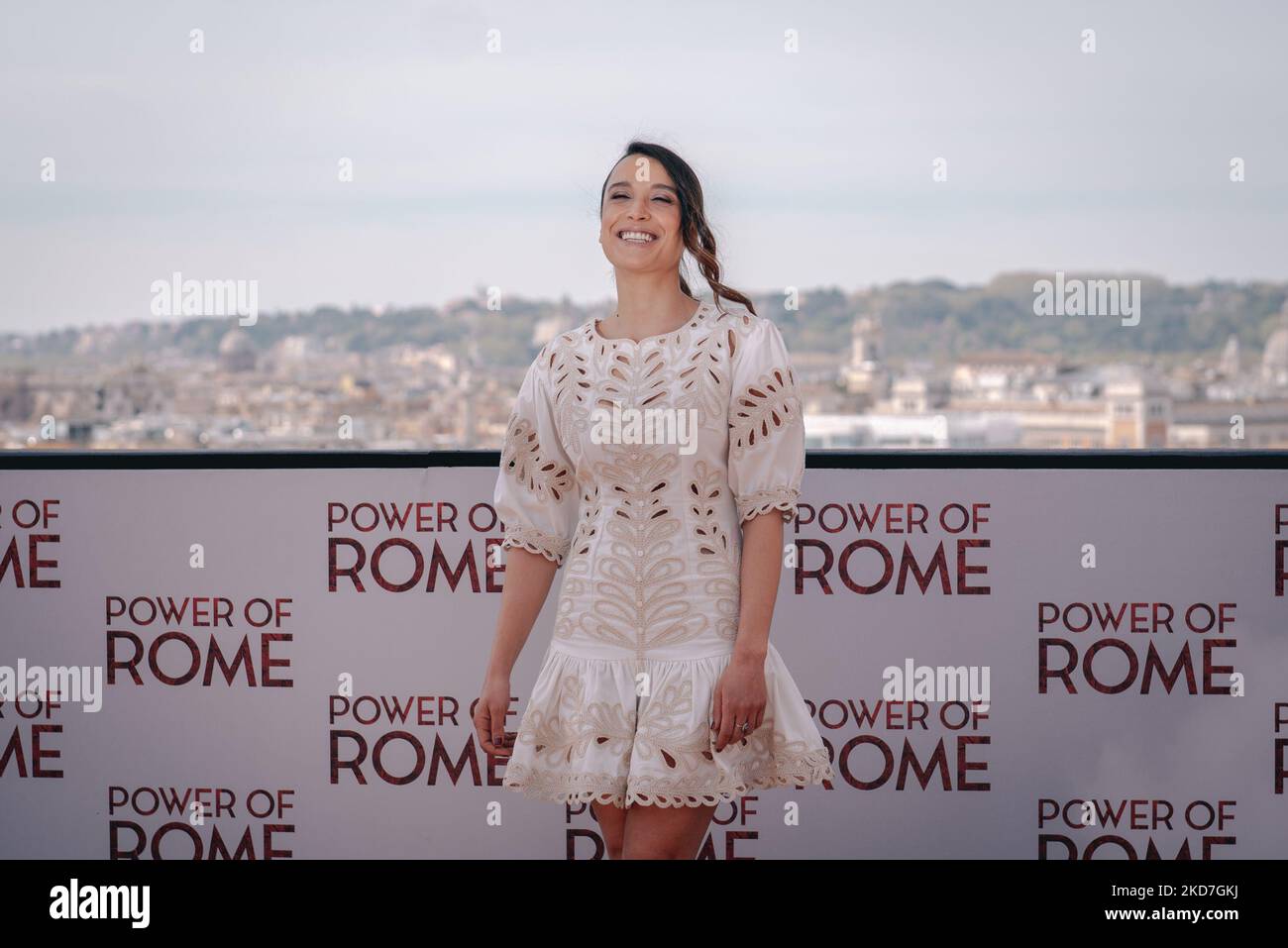 Giorgia Spinelli attends the photocall of the movie ''Power of Rome ...