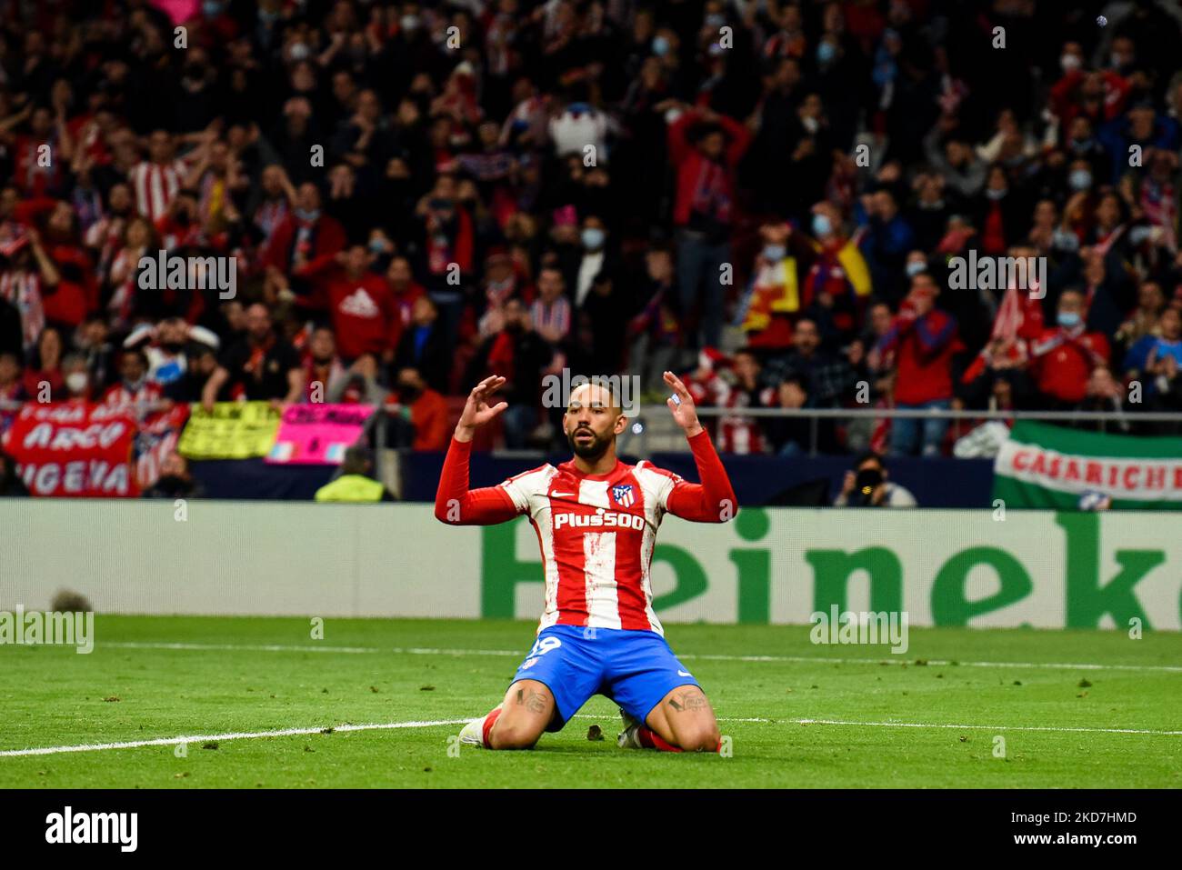 Matheus Cunha during UEFA Champions League match between Atletico de ...
