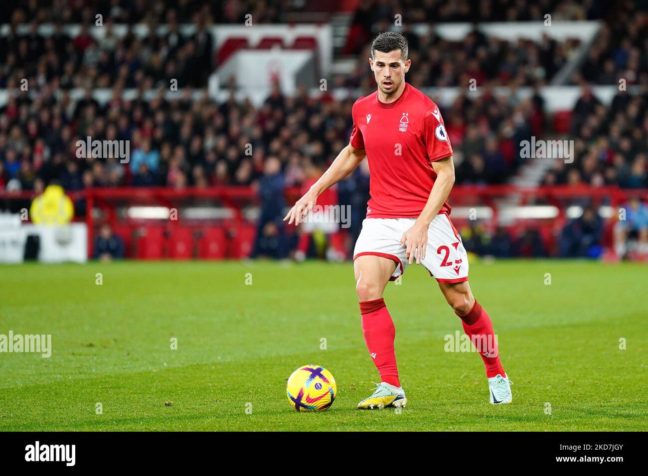 Remo Freuler of Nottingham Forest in action during the Premier League ...